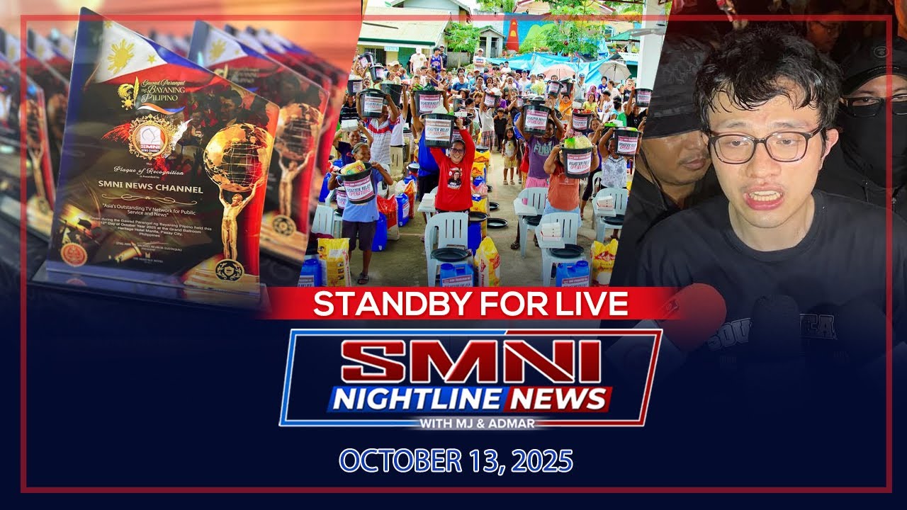 SMNI Nightline News with Admar Vilando | Oktubre 13, 2025 - YouTube