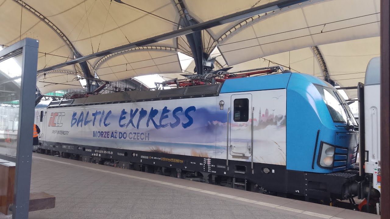 IC BALTIC EXPRESS Gdynia Główna - Praha Hlavni Nadrazi (kompilacja ...