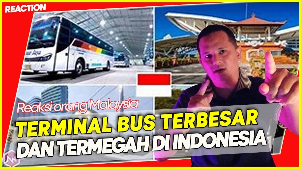 TERMINAL BAS TERBESAR DAN TERMEGAH DI INDONESIA - YouTube