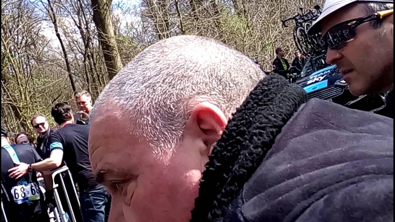 Serious crash at Paris Roubaix in the Arenberg Forest 10/04/2016 - YouTube