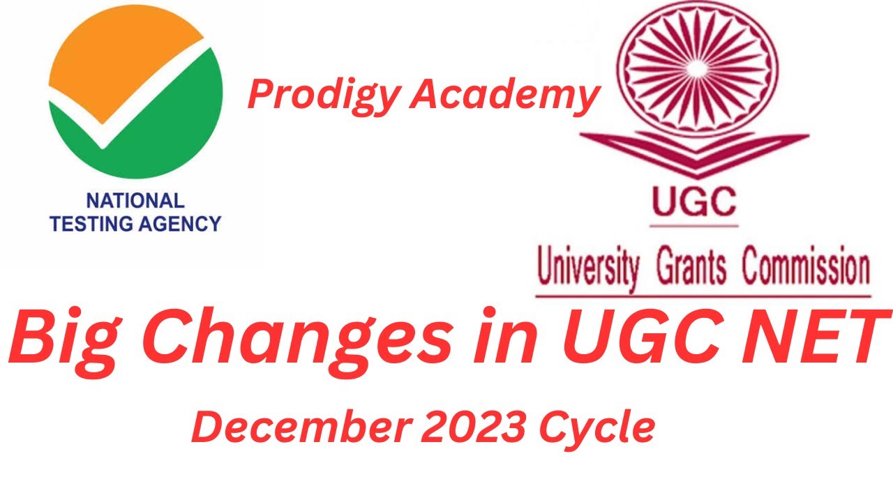 Changes in UGC NET December 2023/Information bulletin for UGC NET ...