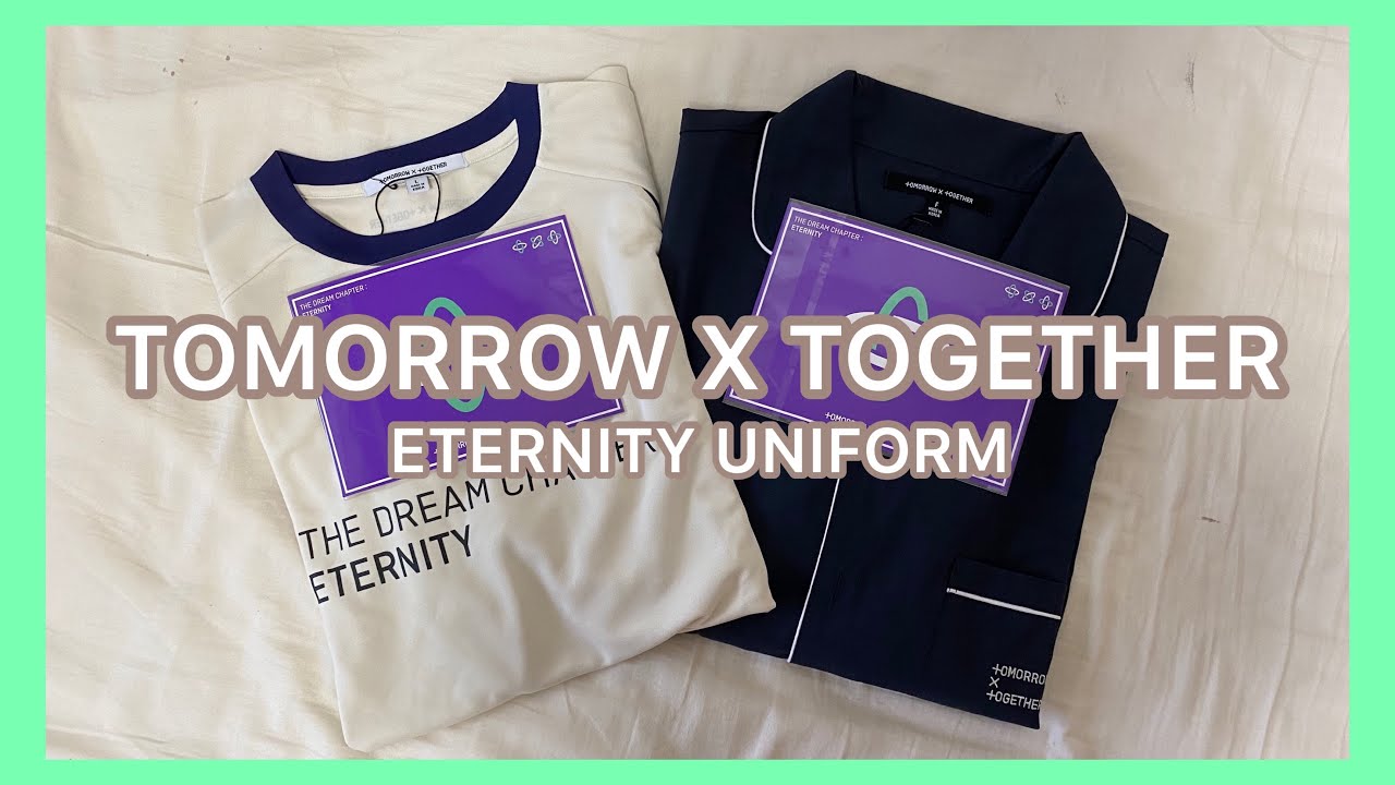 【TXT】｢ETERNITY UNIFORM｣ グッズ開封 - YouTube