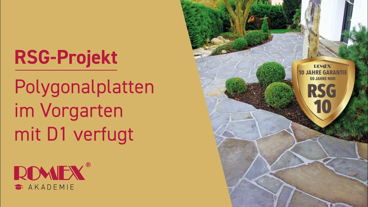 Anwendungsfilm: ROMEX - TRASS-BETTUNG und ROMPOX - D1 im Projekt - YouTube