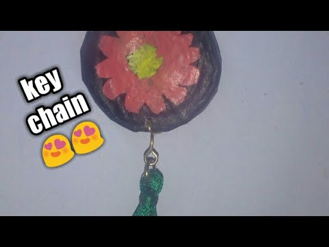 paper key chain😍😍 from news paper - YouTube