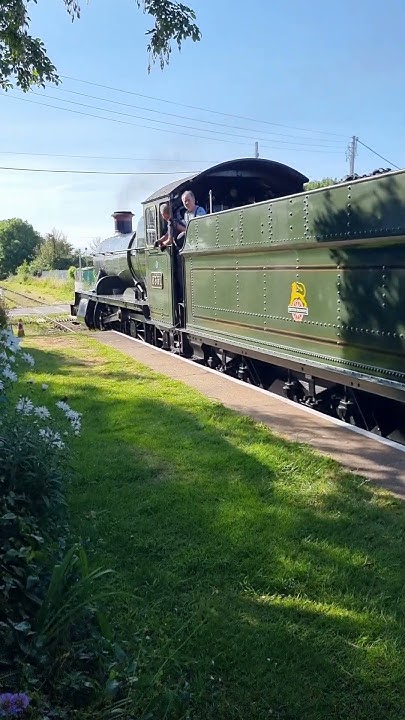 West Somerset Railway 9351 leaving Dunster Station - 29/06/2023 - YouTube