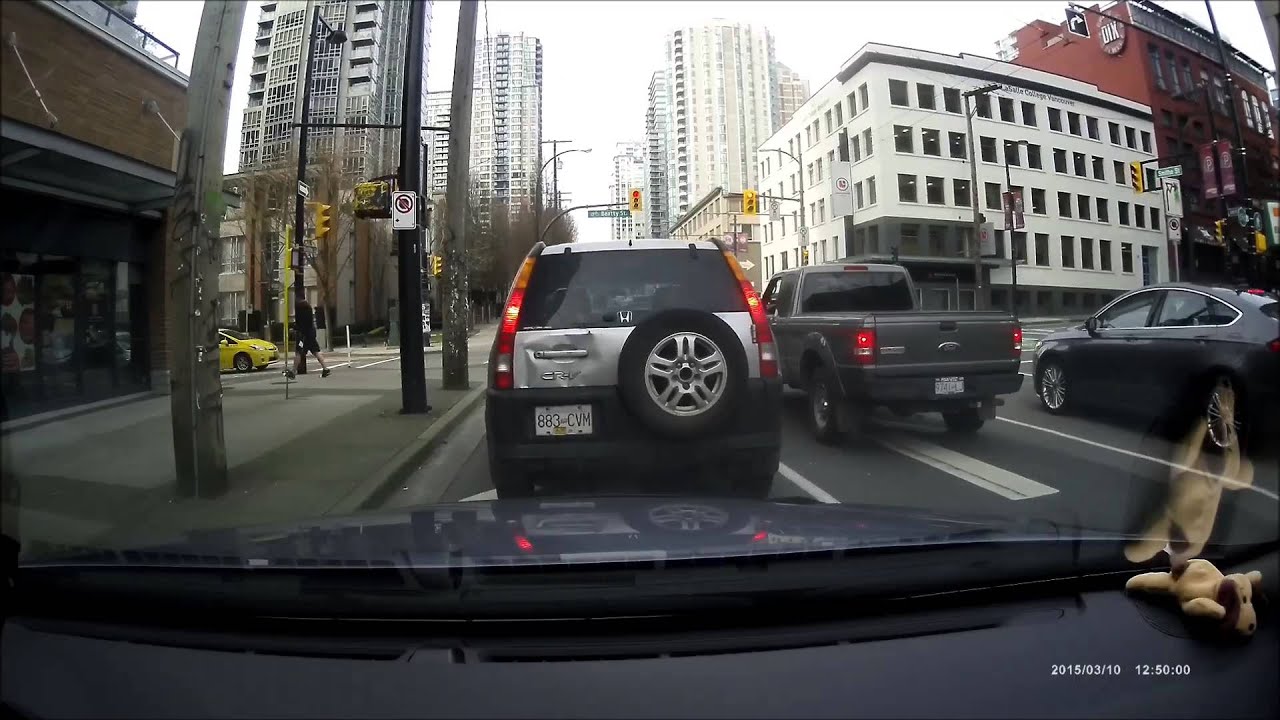 Really Bad Drivers in Vancouver - YouTube