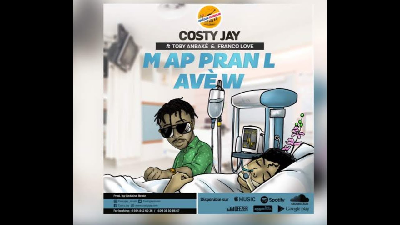 COSTY JAY featuring TOBY ANBAKE & FRANCO LOVE - "Map Pran l Ave w ...