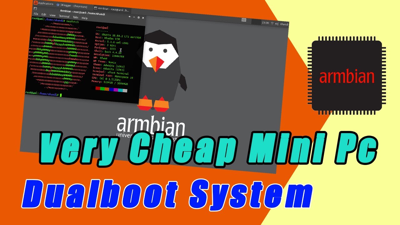 Mini PC Dari STB!!! OS-nya Makin Lancar Jaya | Armbian Linux 21.08 ...
