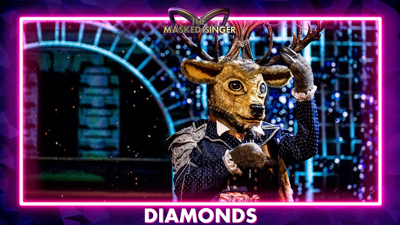 Edelhert - ‘Diamonds’ | Aflevering 3 | The Masked Singer | VTM - YouTube