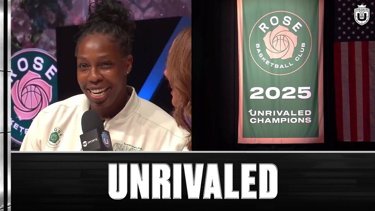 Rose BC Raises the Inaugural Unrivaled Championship Banner 🌹🏆 (FULL CEREMONY) - YouTube