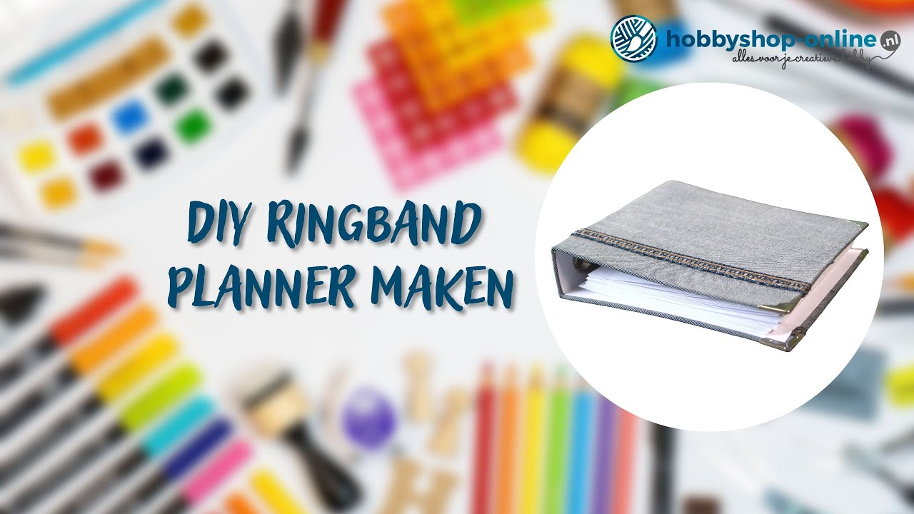 DIY ringband planner maken - YouTube