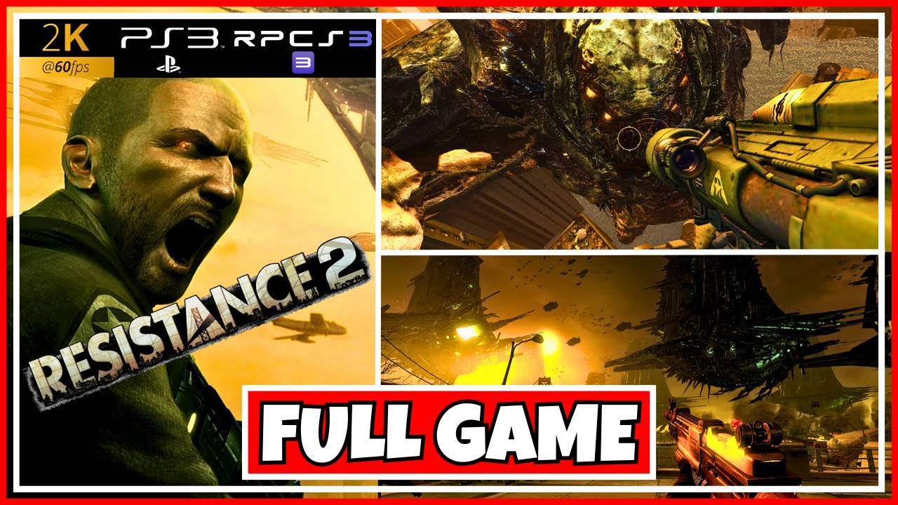 Resistance 2 - FULL GAME - PS3 (RPCS3) - (No Commentary) - [2k 60FPS ...