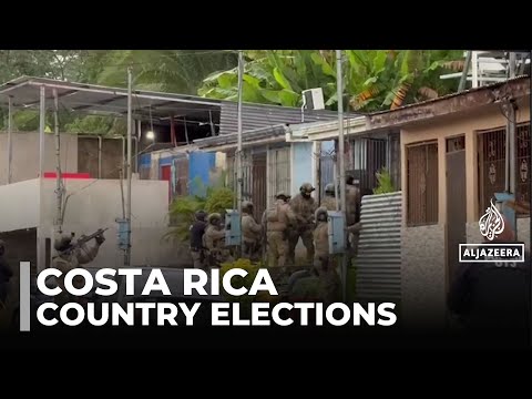 Costa Rica elections: Country grapples with drug trafficking and violence