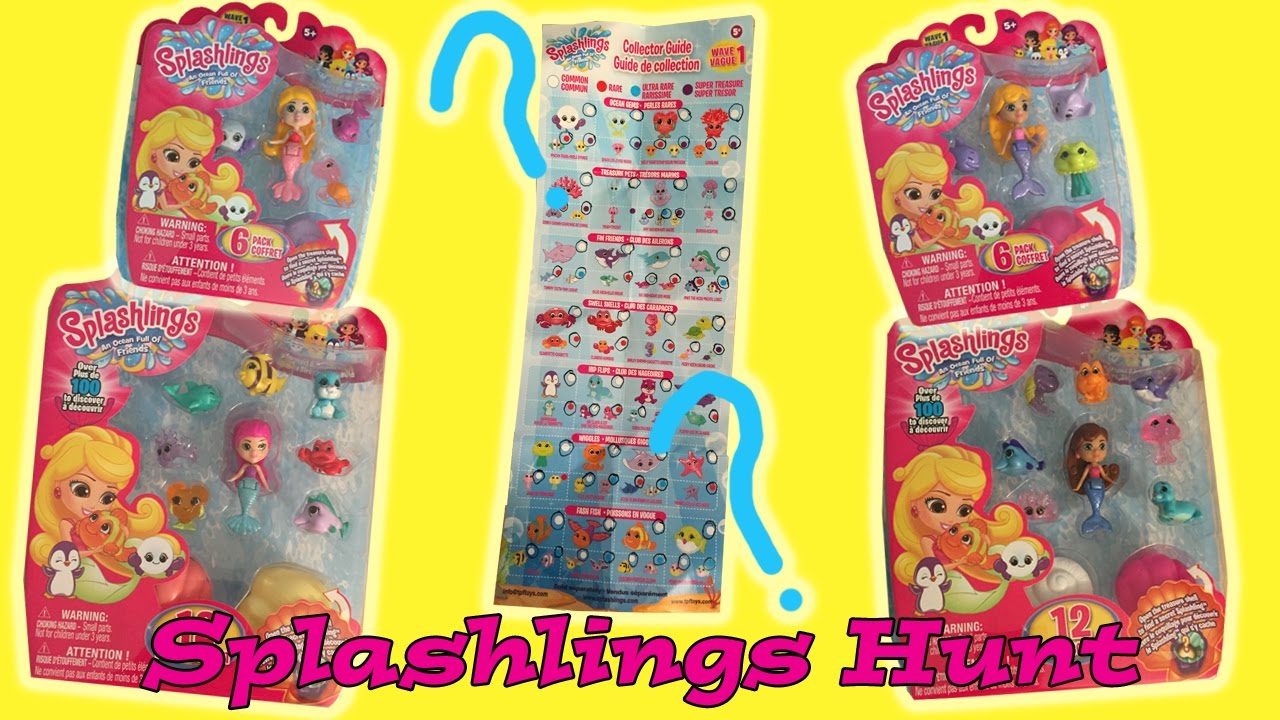 Splashlings Hunt Part 1 Searching For Last 2 Splashlings to Complete ...