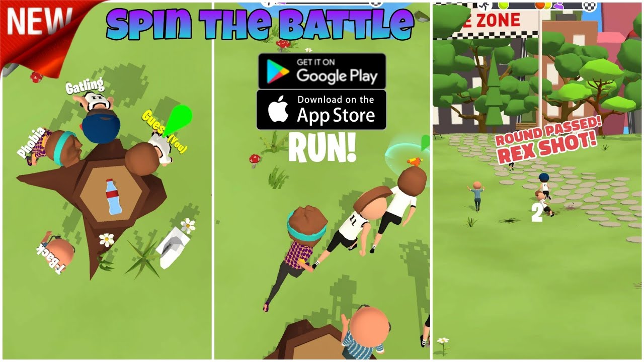 Spin the Battle Gameplay Android, ios Part 1 - YouTube