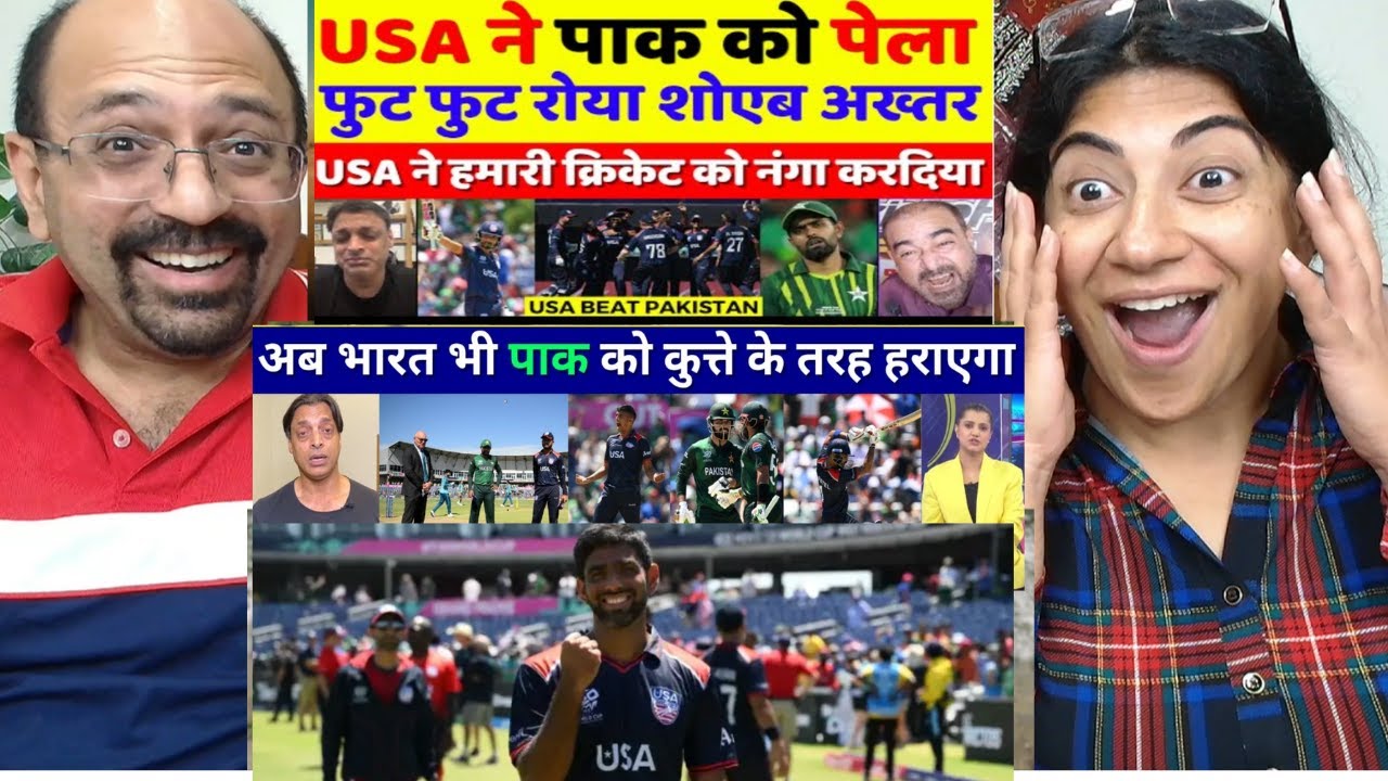 Shoaib Akhtar Crying Usa Beat Pakistan In T20 Wc Pak Vs Usa T20 Wc