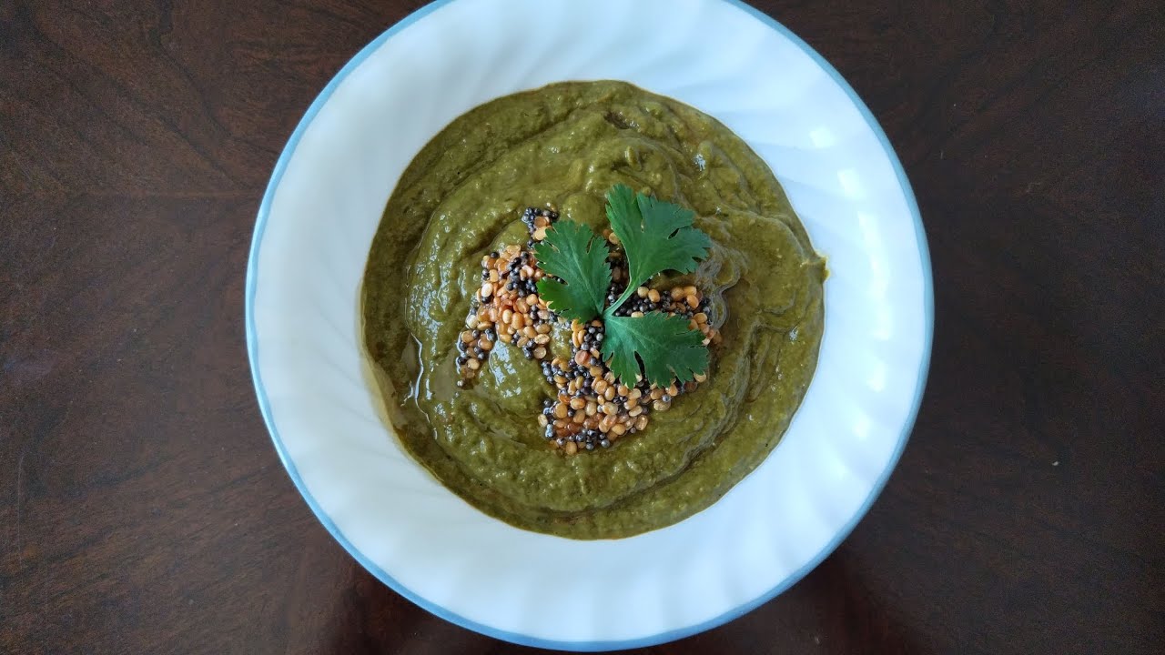 Simple & Tasty Coriander chutney/Kothamalli chutney - YouTube