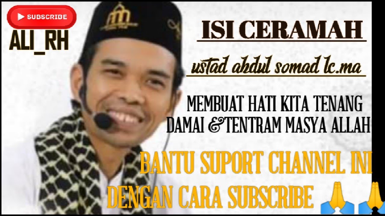 Viral Ceramah Terbaru ustad abdul somad lc.ma‼️masya allah bikin hati ...