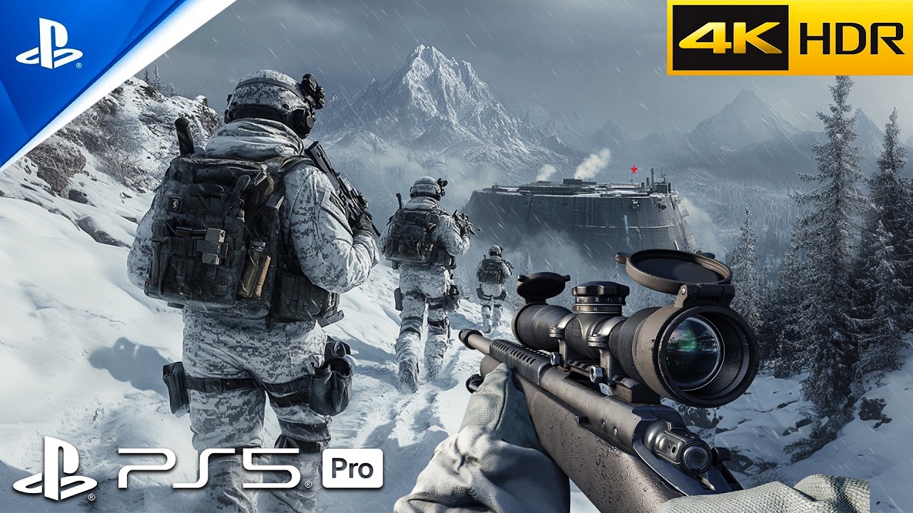 SOVIET BUNKER INFILTRATION (PS5) Immersive ULTRA Graphics Gameplay ...