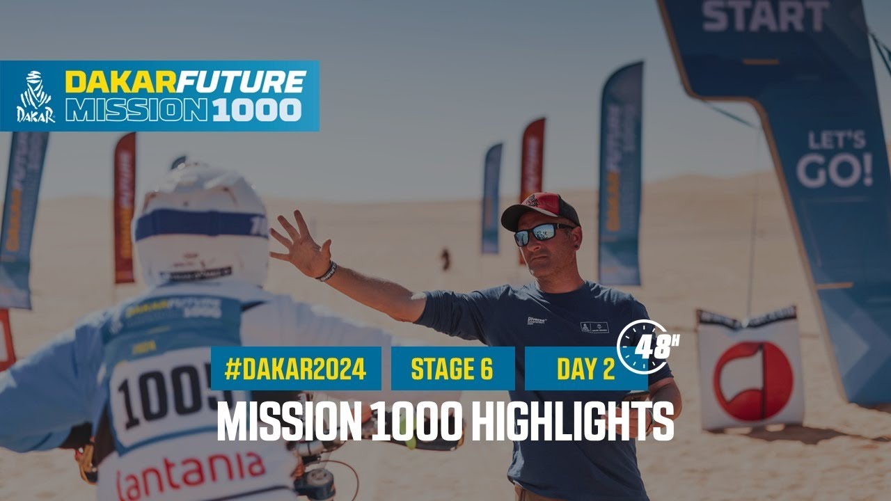 Mission 1000 Highlights - Stage 6 - #Dakar2024 - YouTube