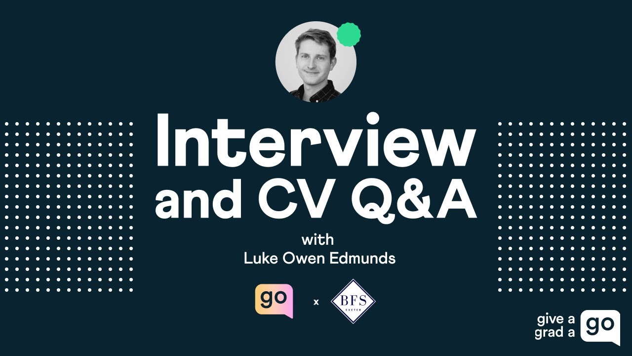 Interview and CV Q&A with Luke Owen Edmunds - YouTube