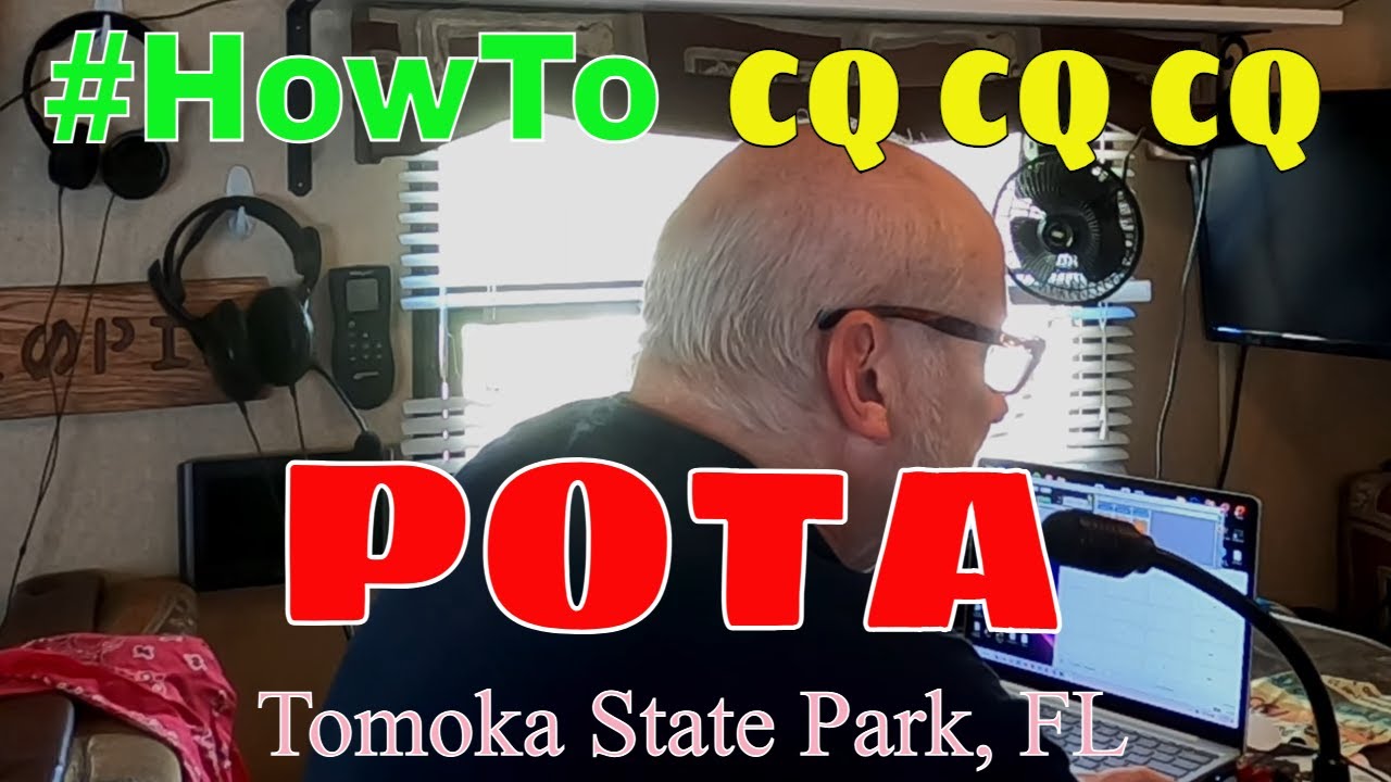 Calling CQ POTA Parks On The Air on Phone- Park K-1023 Tomoka State ...