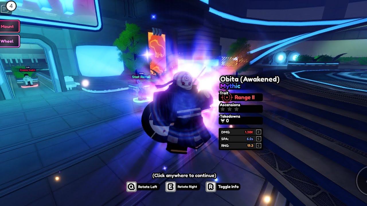 SHOWCASE OBITO AWAKENED [ANIME VANGUARDS] - YouTube