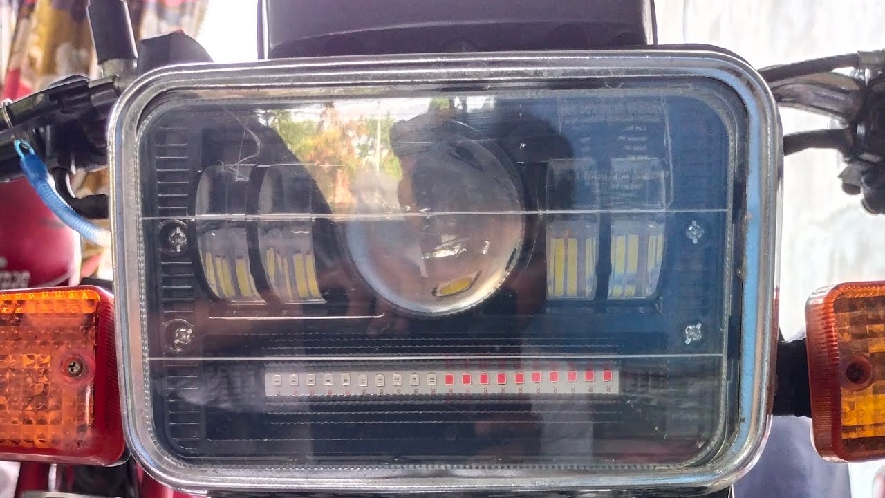 HERO HONDA CD 100 LED HEADLIGHT WIRING, BATTERY PROBLEM SOLVED,CHARGING ...