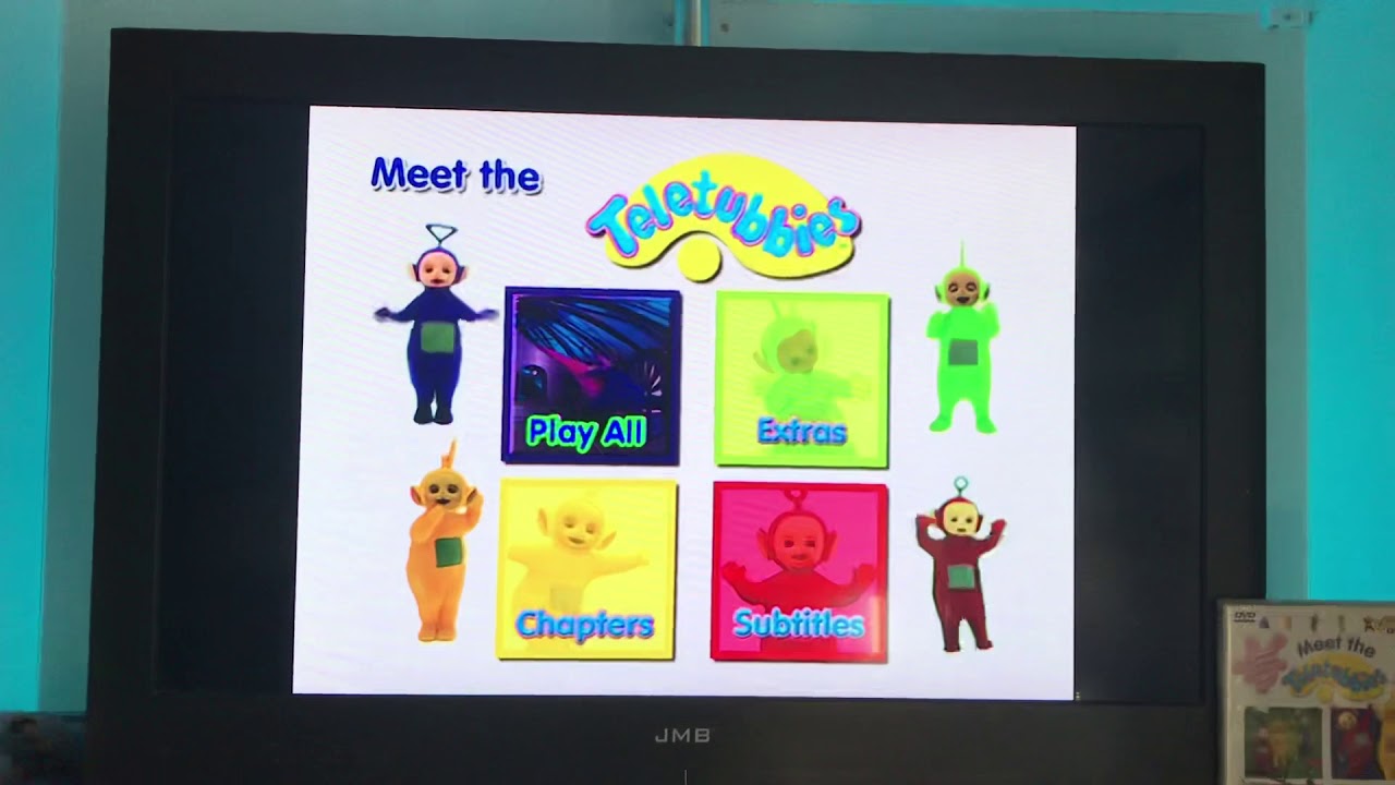 Meet the Teletubbies DVD menu walkthrough - YouTube