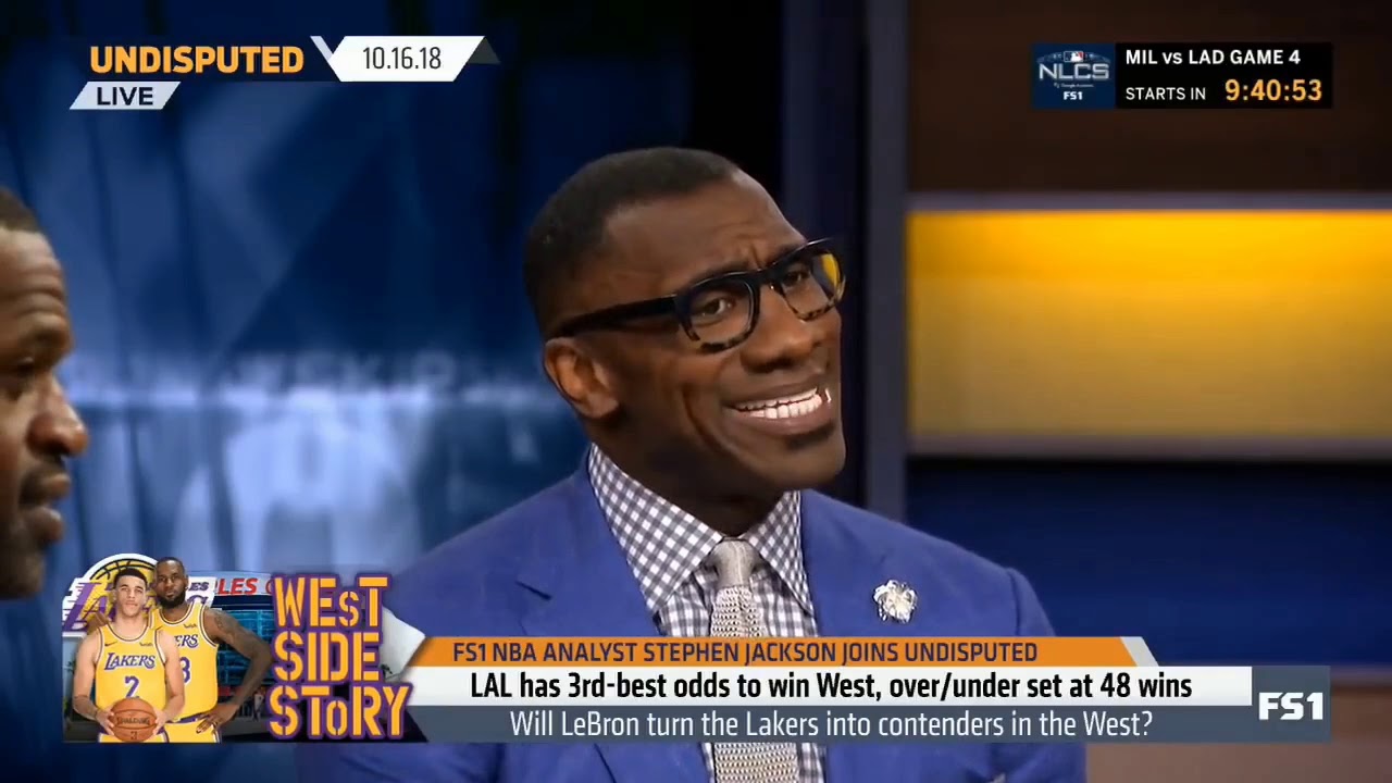 [UNDISPUTED] Stephen Jackson predicts Lakers to the finals - YouTube