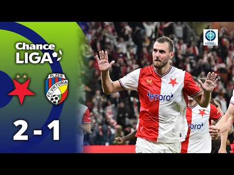 Irre Nachspielzeit! Elfmeter-Wiederholung beschert Slavia den Sieg | Slavia Prag - Viktoria Pilsen