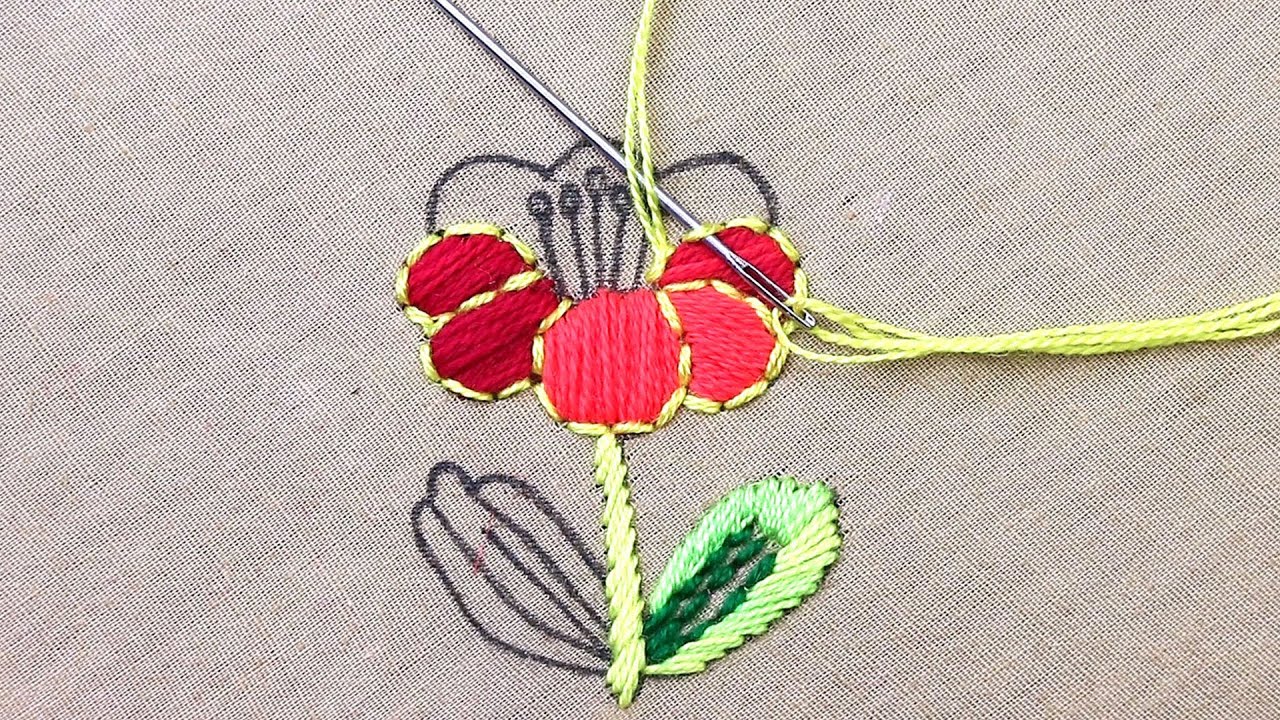 classical hand embroidery designs - amazing hand embroidery creative ...