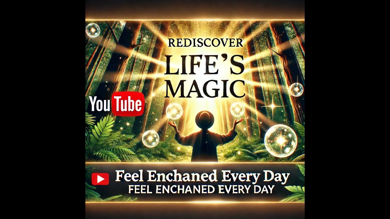 Rediscover Life's Magic: How to Feel Enchanted Every Day - YouTube