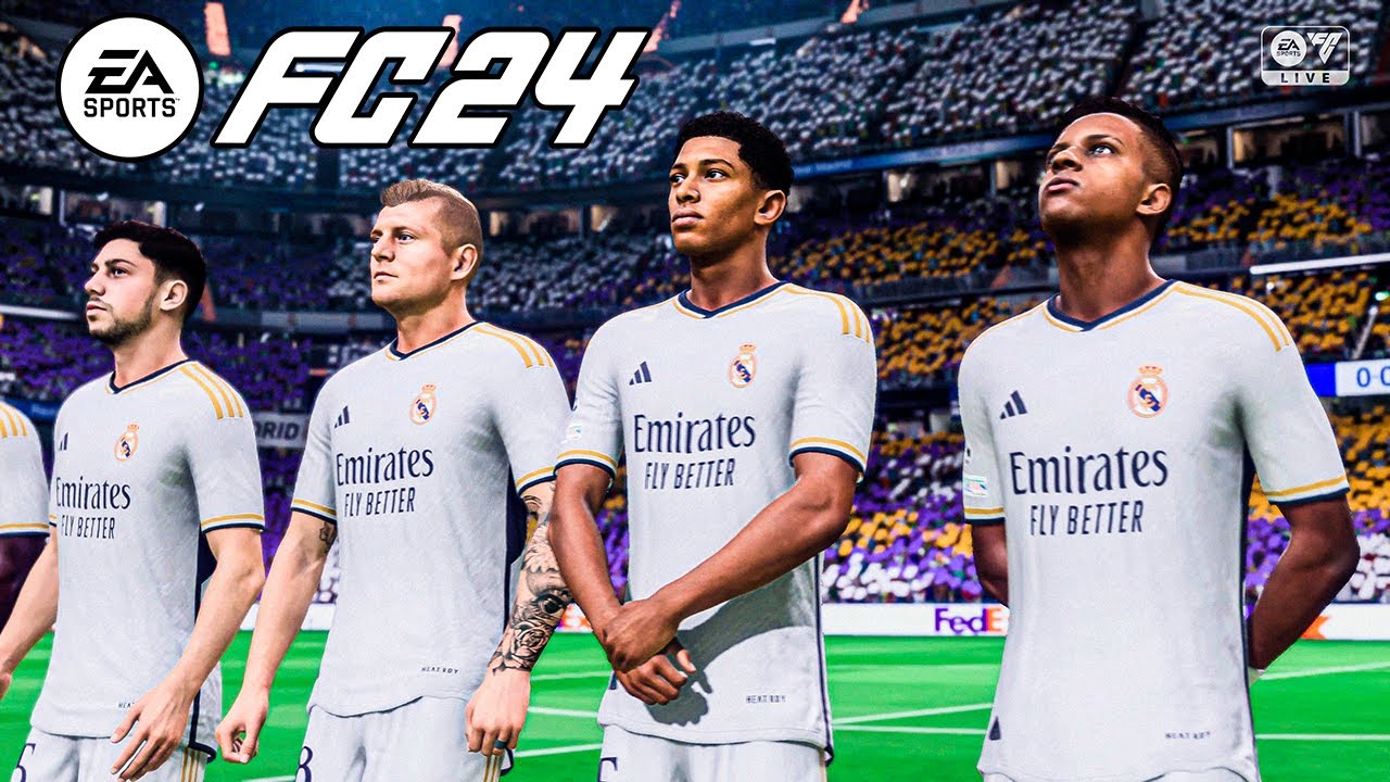 FC 24 Real Madrid vs Napoli | Champions League | Gameplay PS4 - YouTube