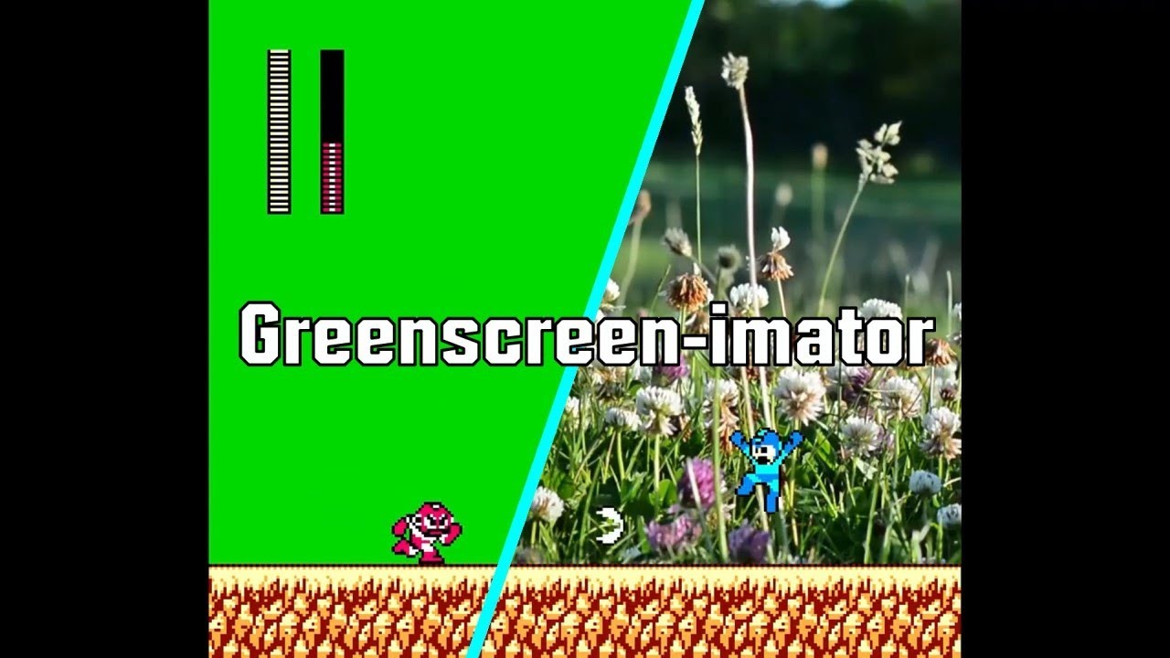 Mega Man Maker: Greenscreen-imator (350th Upload) - YouTube