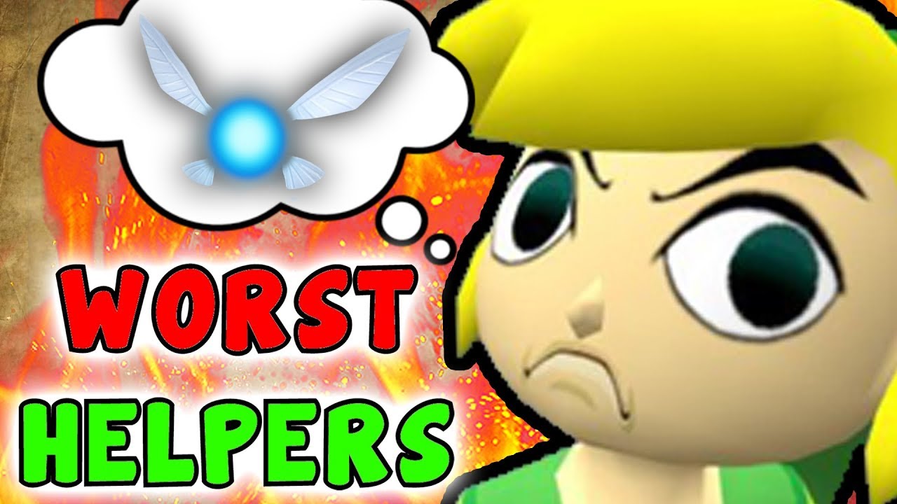 Top 5 Most ANNOYING/WORST Zelda Companions/Helpers (Legend Of Zelda ...