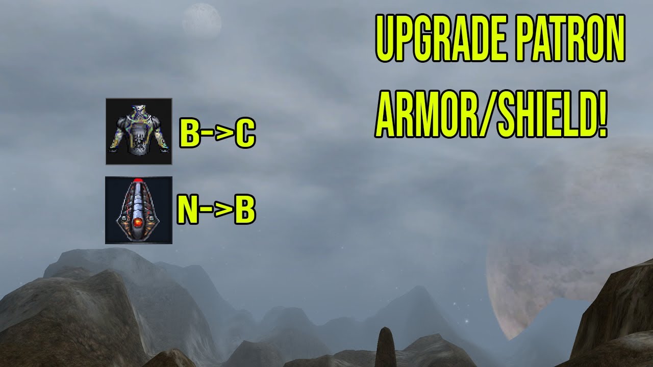 Guide: Upgrade Armor/Shield Patron Tipe N ke Tipe B, dan Tipe C - YouTube