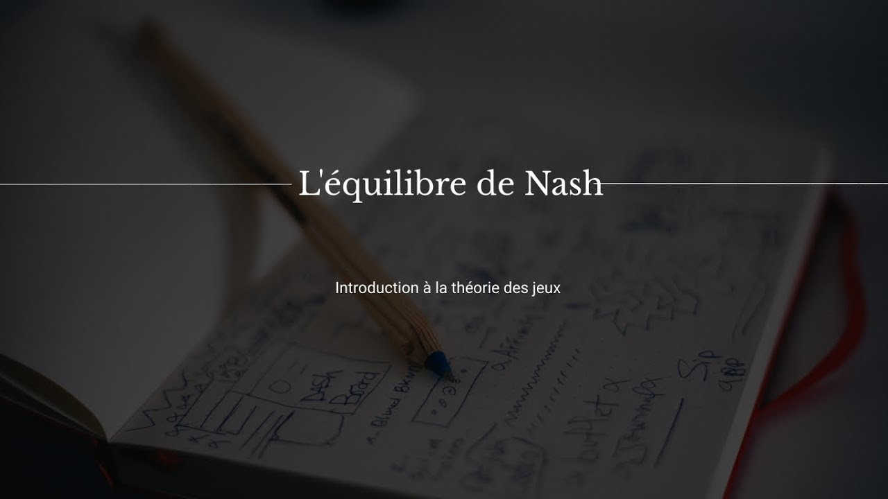Théorie des jeux - L'équilibre de Nash - YouTube