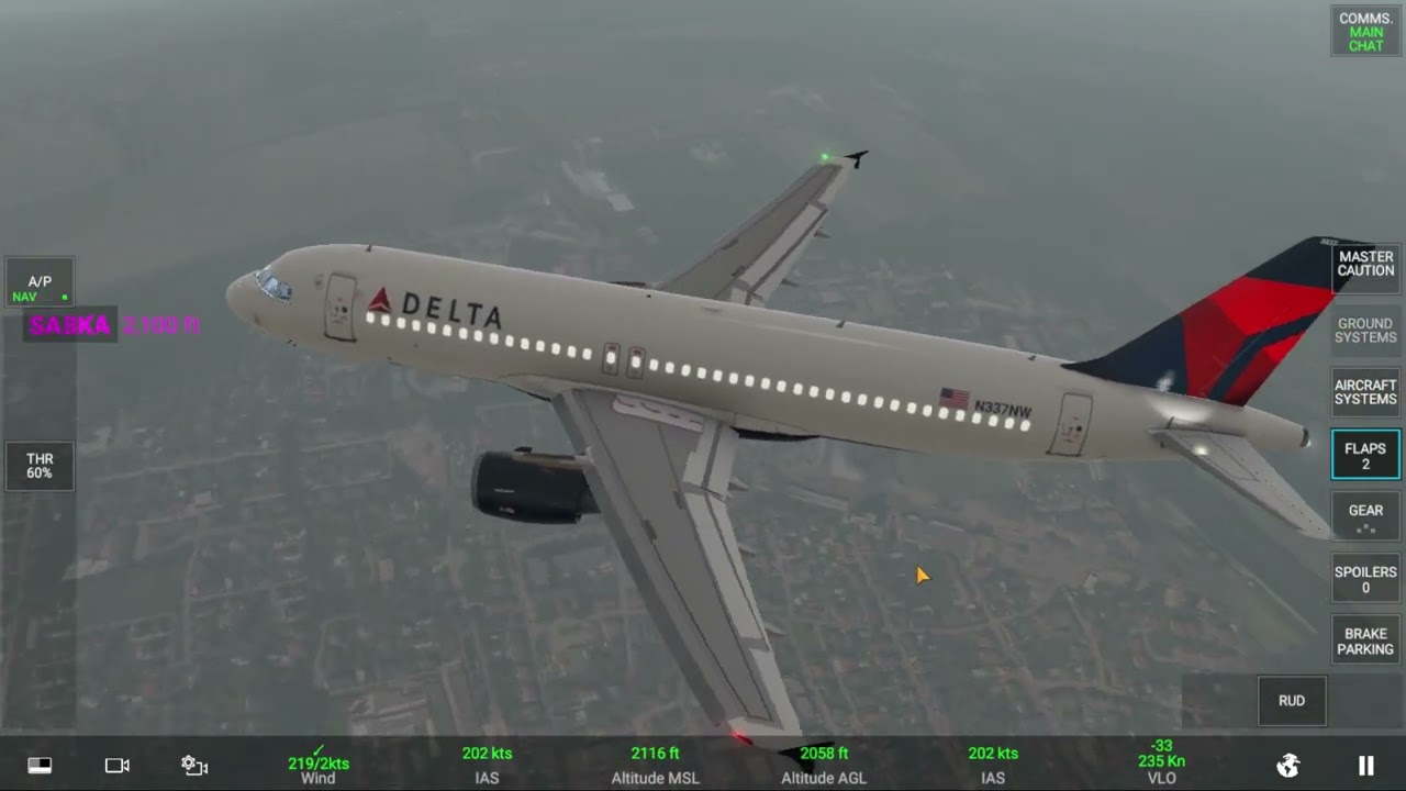 delta landing fail #rfs - YouTube