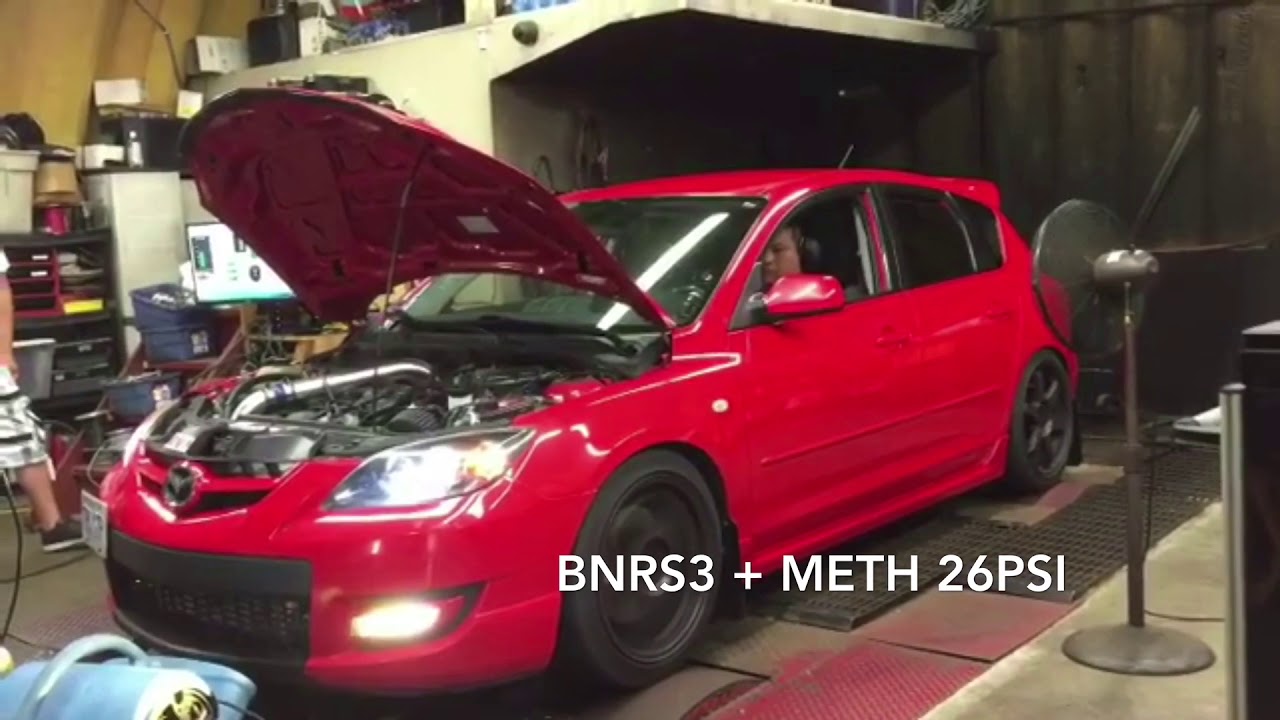 Bnr S3 Mazdaspeed3 dyno & races - YouTube
