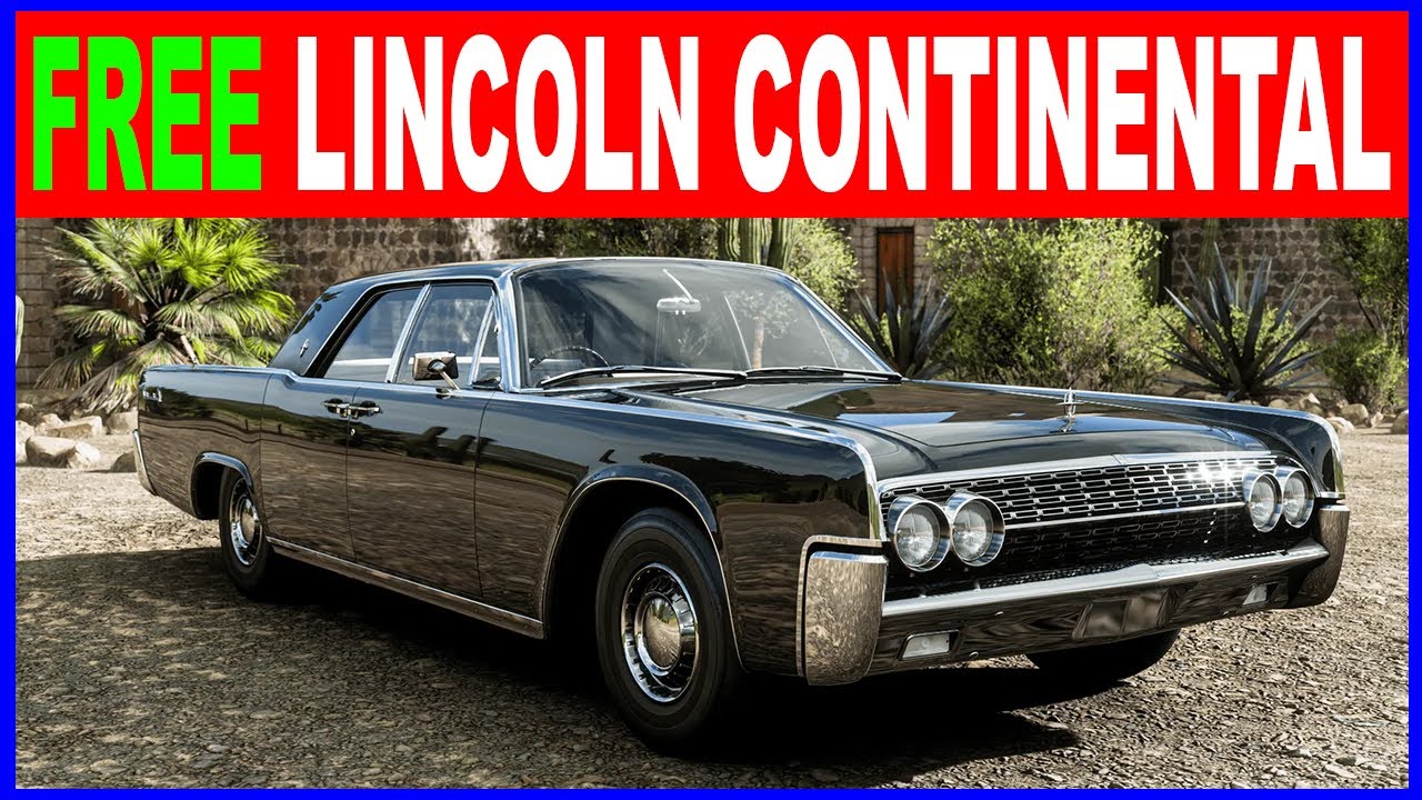 Forza Horizon 5 How to Get Lincoln Continental 1962 For FREE - YouTube