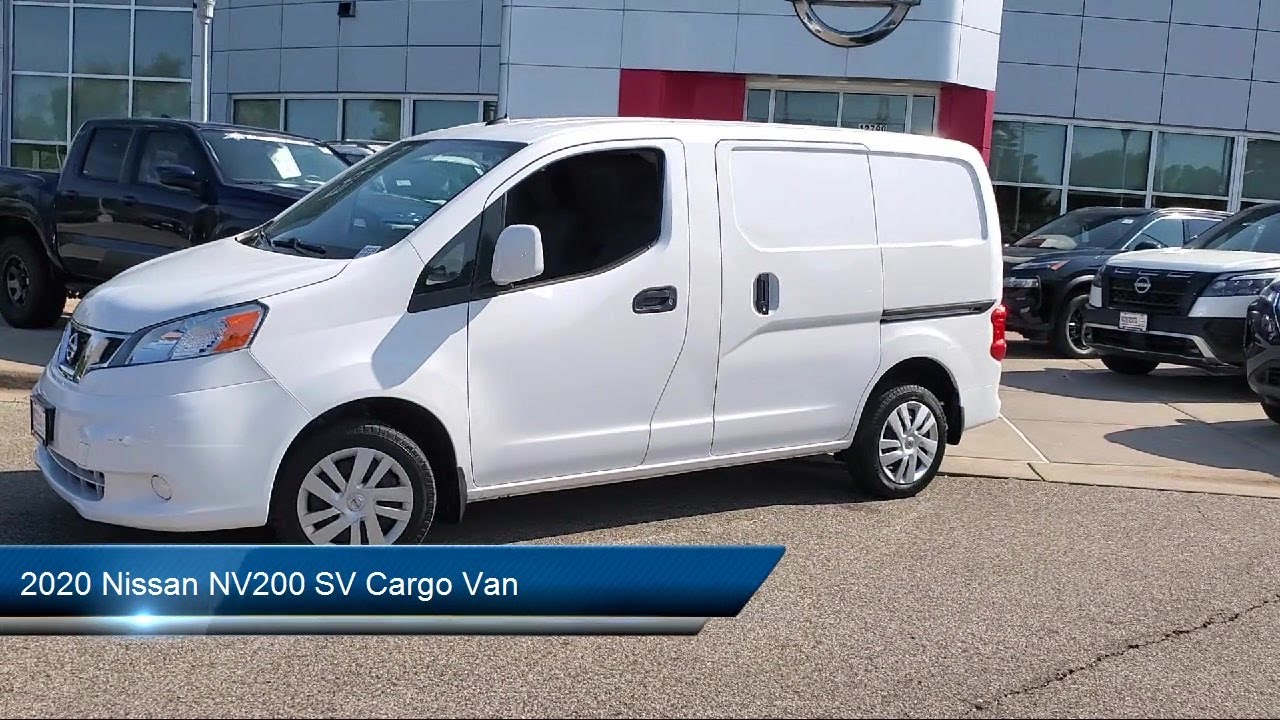 2020 Nissan NV200 SV Cargo Van X6238 Eden Prairie - YouTube