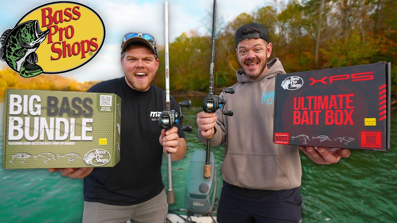 Bass Pro BIG BASS Fishing Kit Challenge! - YouTube