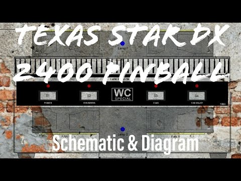 Texas Star DX 2400 "Pinball WC Special" Schematic & Diagram - [cbtricks ...