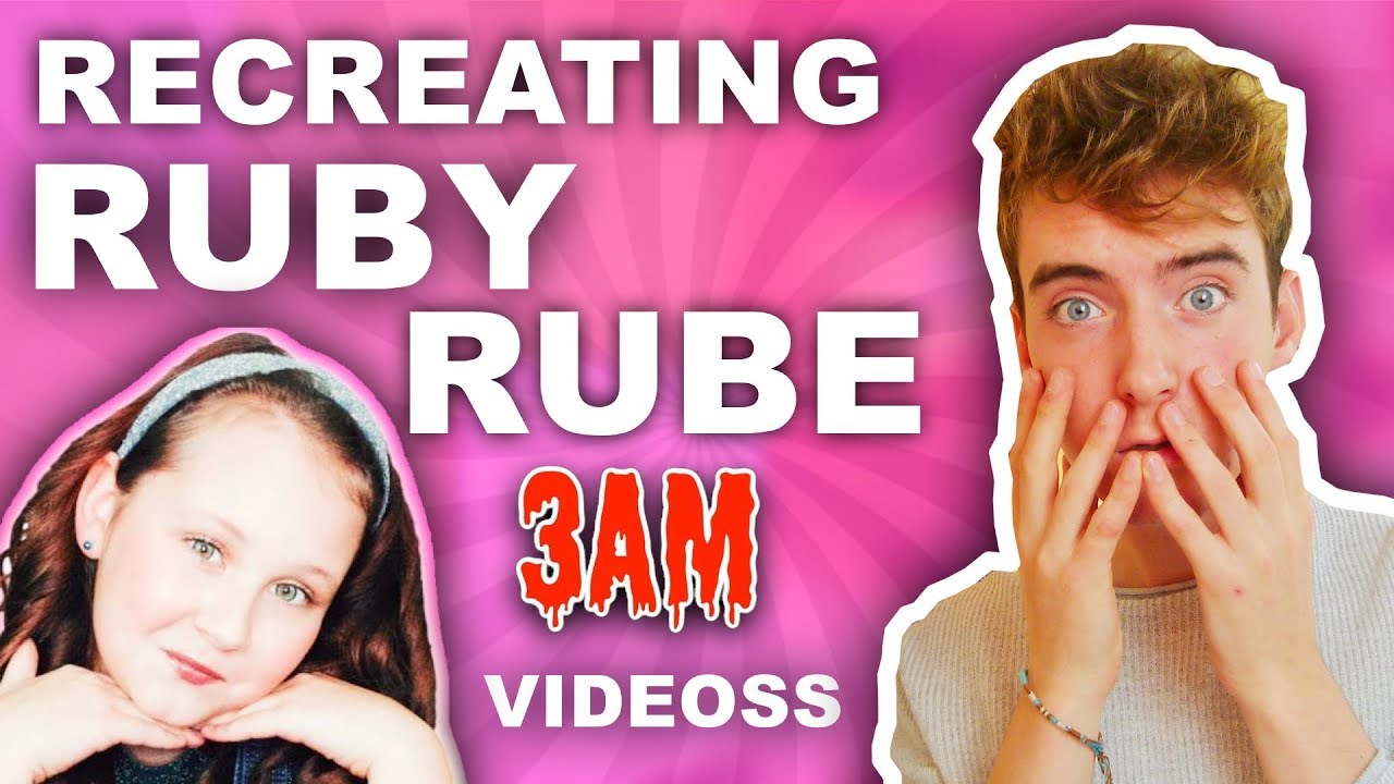 Recreating RUBY RUBE 3 AM challenge - YouTube