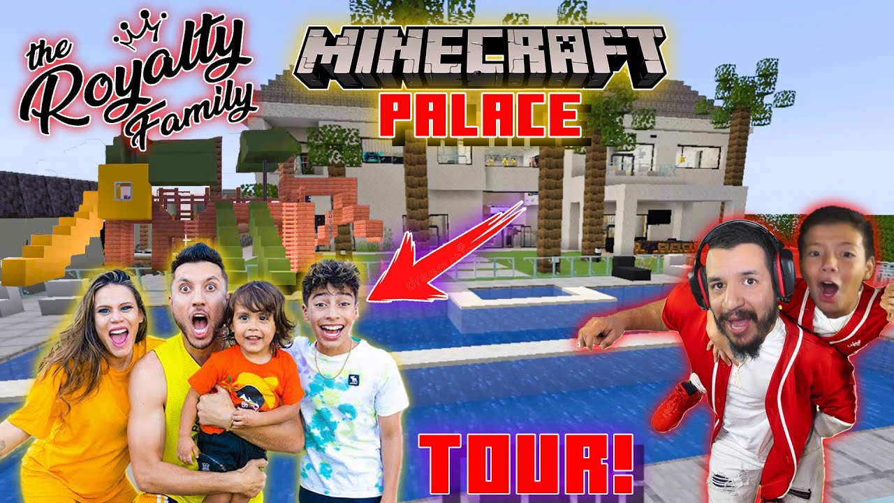 THE ROYALTY FAMILY HOUSE TOUR IN MINECRAFT EP3! New 2023 ( WHOS HOUSE ...