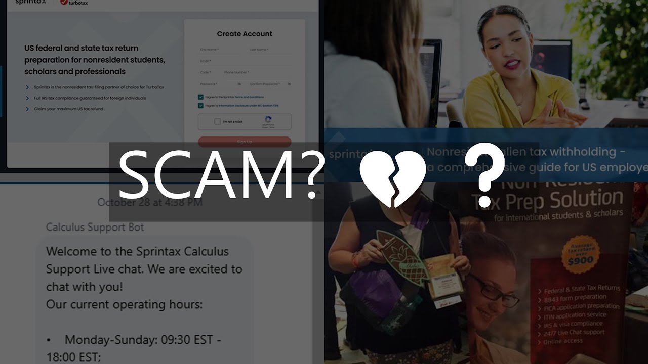 sprintax com review is sprintax com legit or scam - YouTube