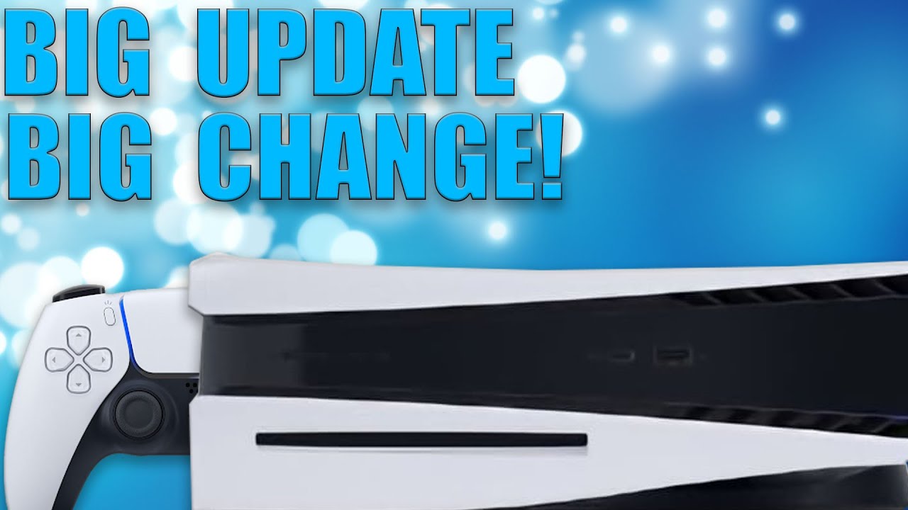 PlayStation 5 Gets Massive Update From Sony! The Biggest Change In ...