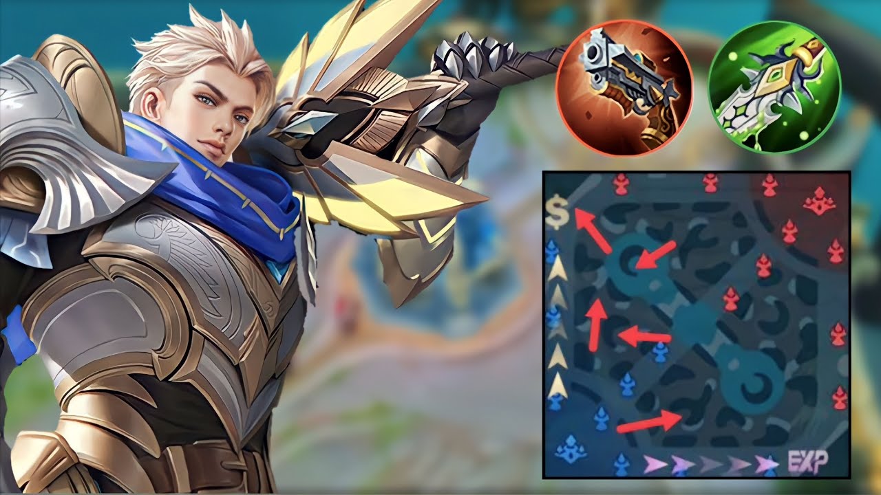 ALUCARD ROTATION AND BUILD IN SOLO RANK GAME | MLBB - YouTube