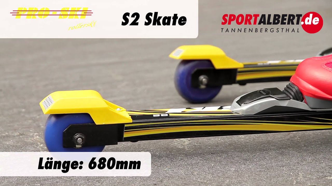 Rollski / Skiroller: Pro Ski S2 Skate 2013/2014 von www.sportalbert.de ...